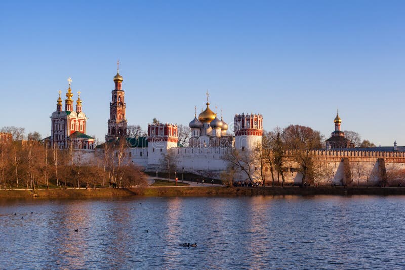 Novodevichy monastery editorial stock photo. Image of history - 31200543