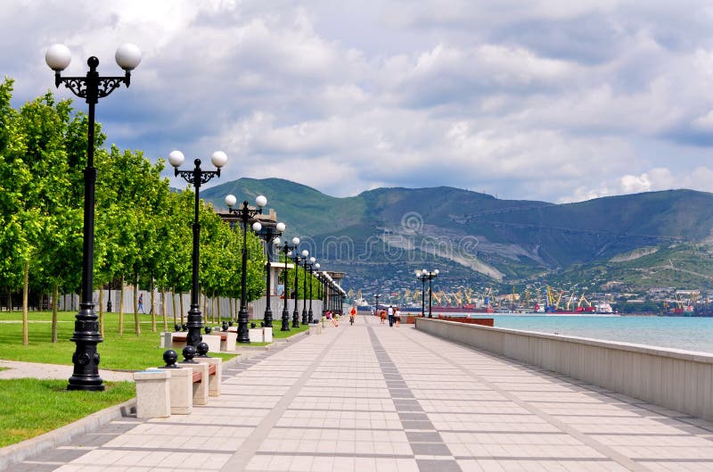 Novorossiysk City in Spring Stock Image - Image of green, outdoor: 26402461