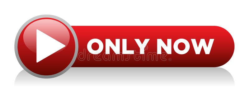 Only now button icon stock illustration. Illustration of customer ...