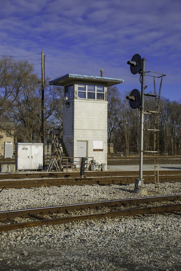 The Now Demolished Broadway Tower that Controlled the Complex Trackage ...