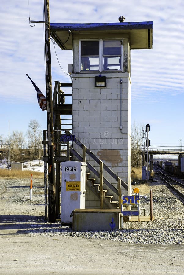 The Now Demolished Broadway Tower that Controlled the Complex Trackage ...