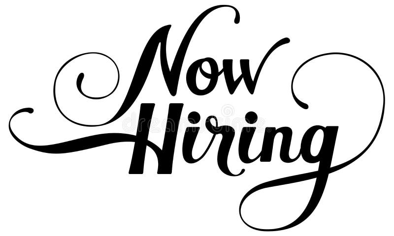 Printable Now Hiring Signs