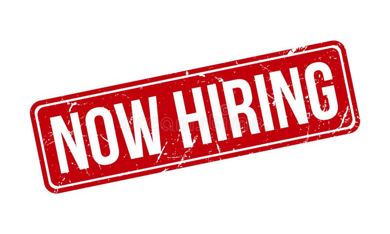 Now Hiring Rubber Stamp. Red Now Hiring Rubber Grunge Stamp Seal Vector ...