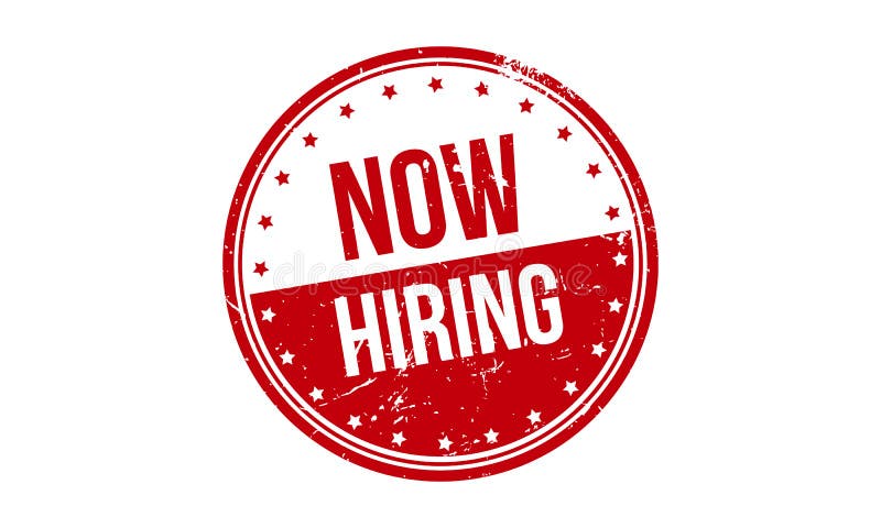 Now Hiring Vector Stamp Stock Illustrations – 562 Now Hiring Vector ...