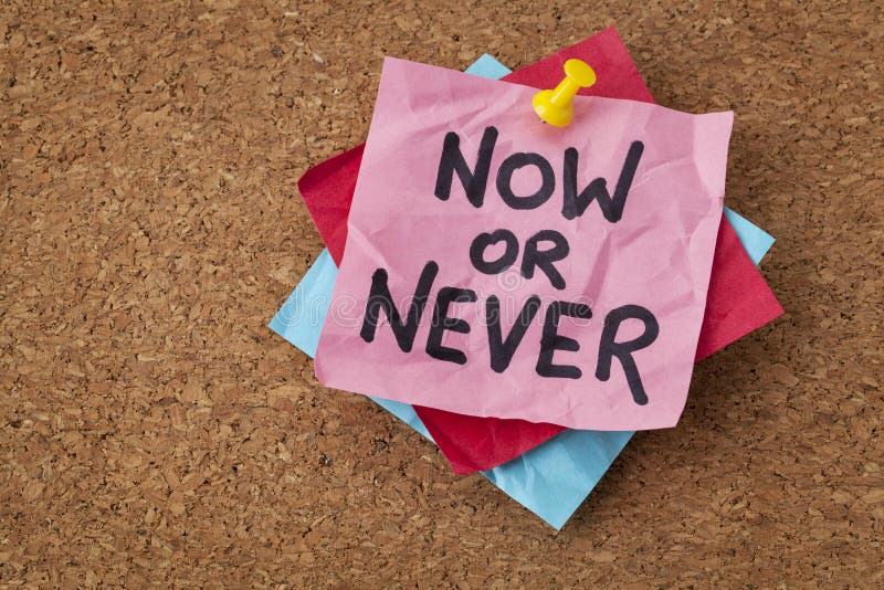 Sticky Note Do it Now stock photo. Image of inspiration - 26433976