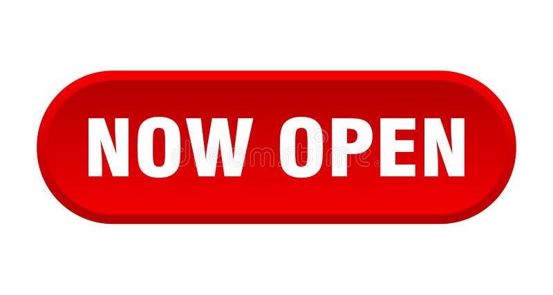 Open button stock vector. Illustration of shine, icon - 122782152