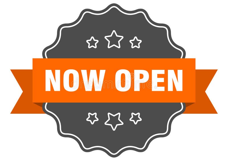 Now Open Black Stamp Stock Illustrations – 151 Now Open Black Stamp ...