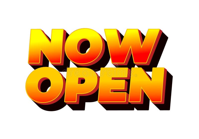 Now Open Stock Illustrations – 7,476 Now Open Stock Illustrations ...
