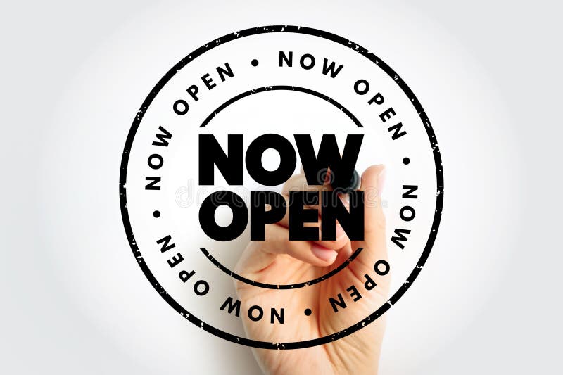 Now Open Stamp Stock Photos - Free & Royalty-Free Stock Photos from ...