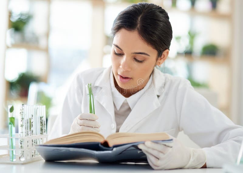 Now Thats an Interesting Fact I Didnt Know. a Young Scientist Reading a ...