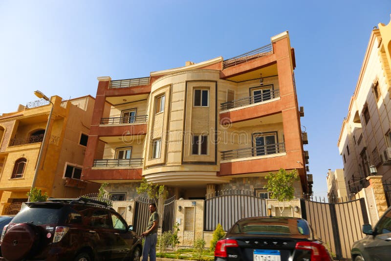 Nowy Kair miasto zdjęcie editorial. Obraz złożonej z architektury ...