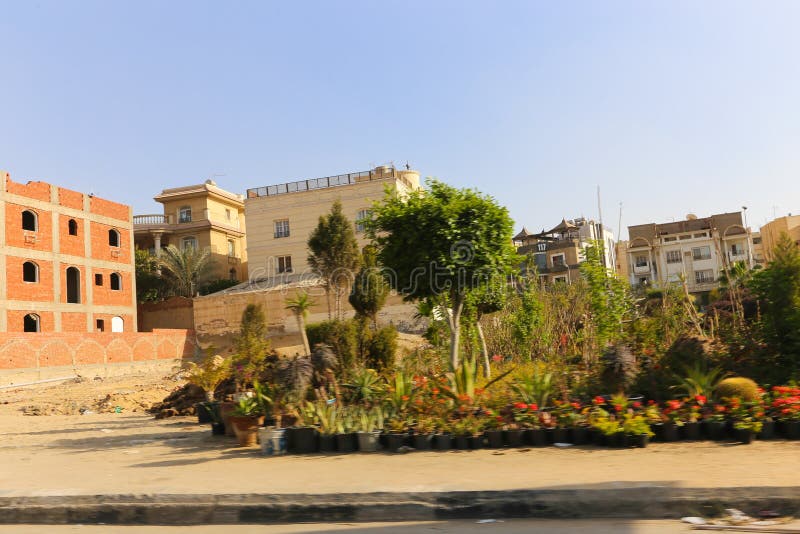Nowy Kair miasto zdjęcie editorial. Obraz złożonej z architektury ...