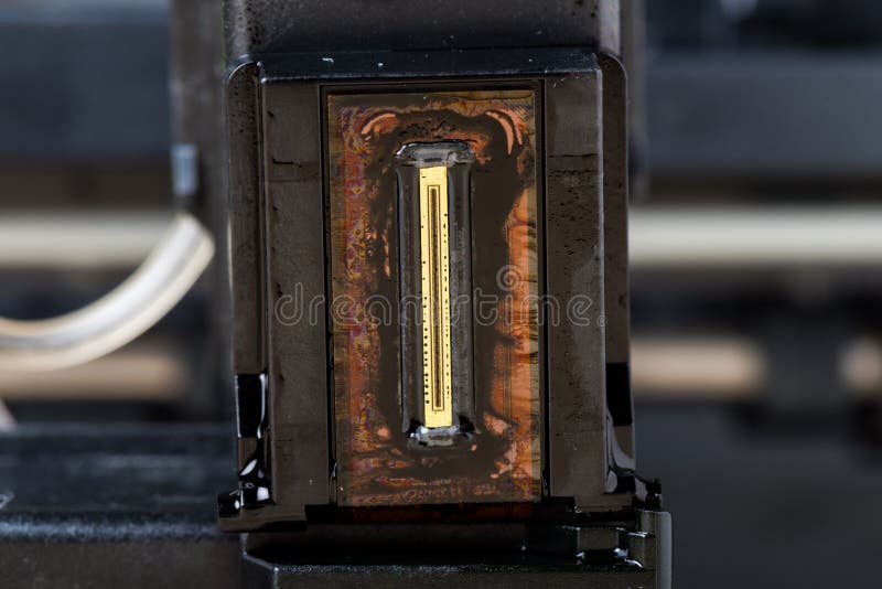 Nozzle plate stock photo. Image of head, macro, printer - 67532208
