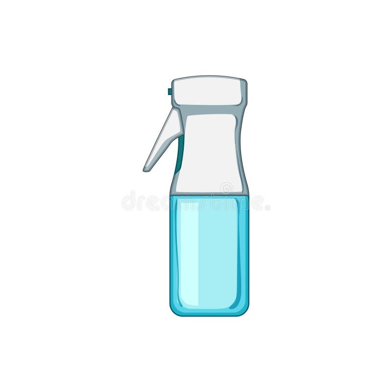 Nozzle Spray Bottle Cartoon Vector Illustration Stock Illustration ...
