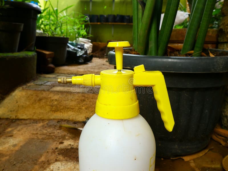 Nozzle and Water Tube for Spraying Pests Stock Image - Image of tube ...