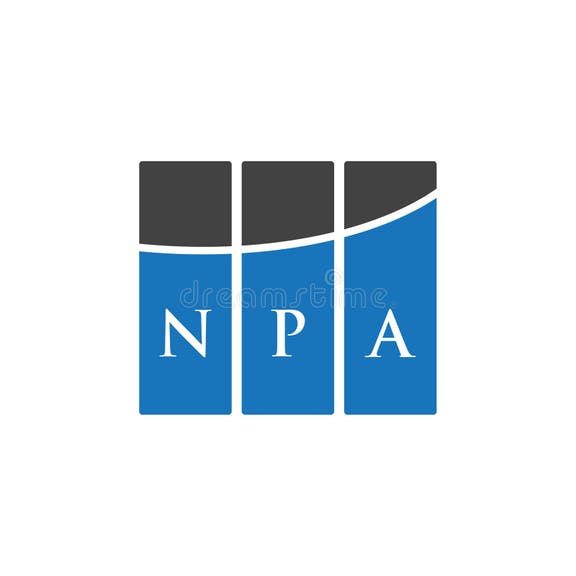 NPA Letter Logo Design on WHITE Background. NPA Creative Initials ...