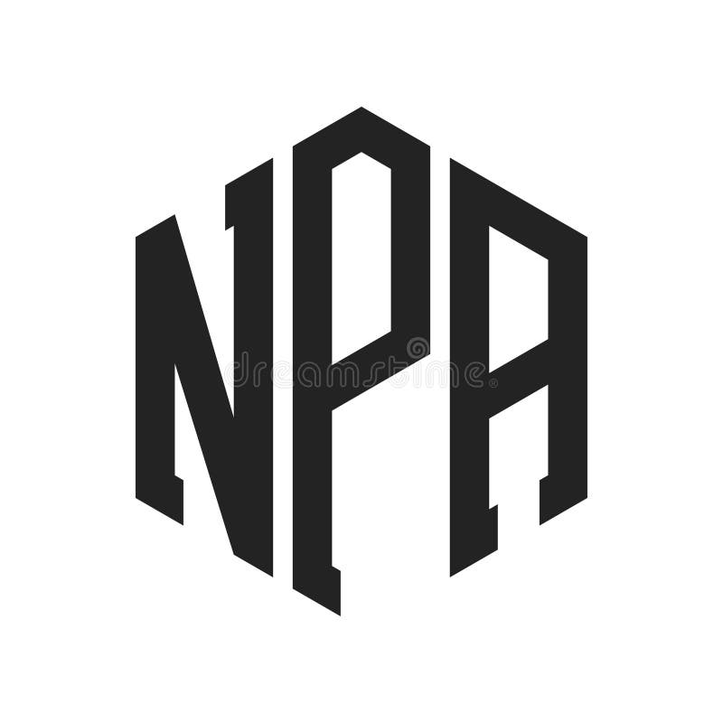 NPA Logo Design. Initial Letter NPA Monogram Logo Using Hexagon Shape ...