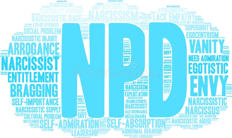 NPD Word Cloud stock vector. Illustration of envy, absorption - 196642288