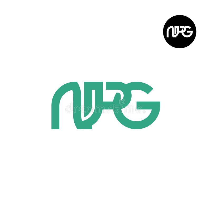 NPG Logo Letter Monogram Design Initials Stock Vector - Illustration of ...