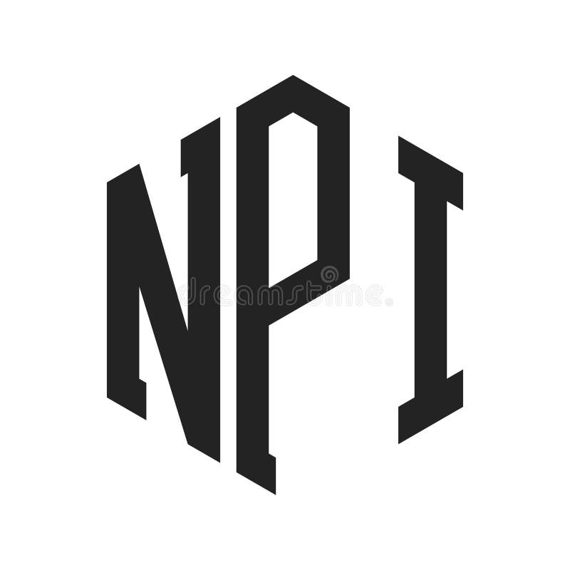NPI Logo Design. Initial Letter NPI Monogram Logo Using Hexagon Shape ...