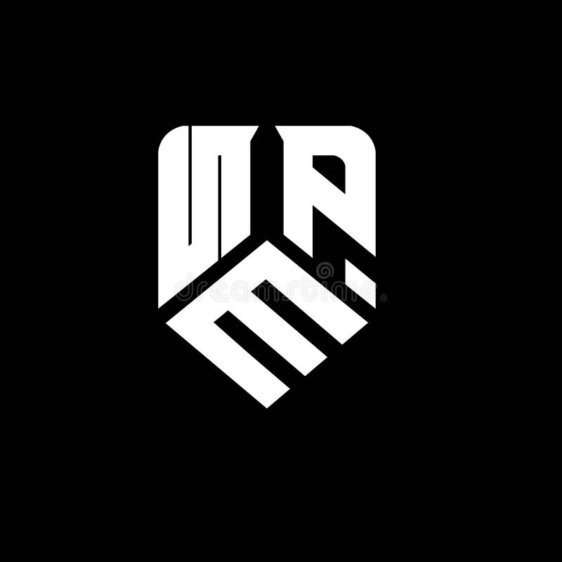 NPM Abstract Monogram Shield Logo Design on White Background. Stock ...