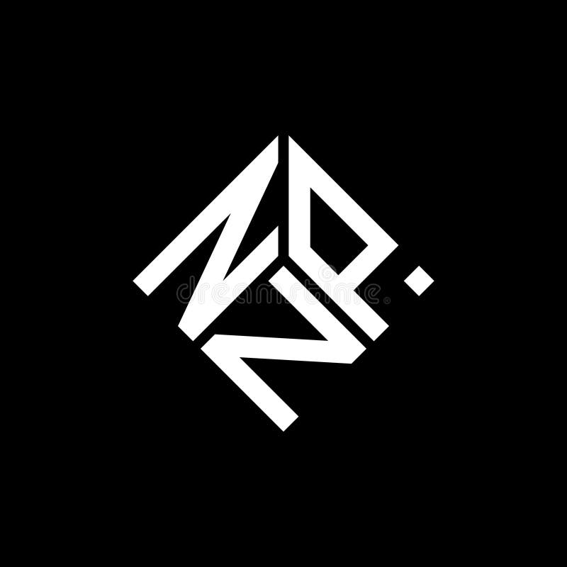 NPN Letter Logo Design on Black Background. NPN Creative Initials ...