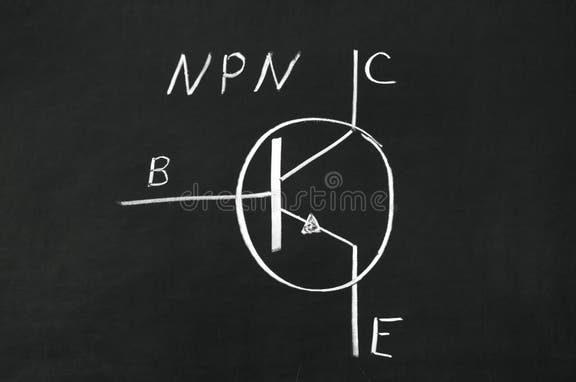 NPN transistor stock photo. Image of electricity, component - 43475790