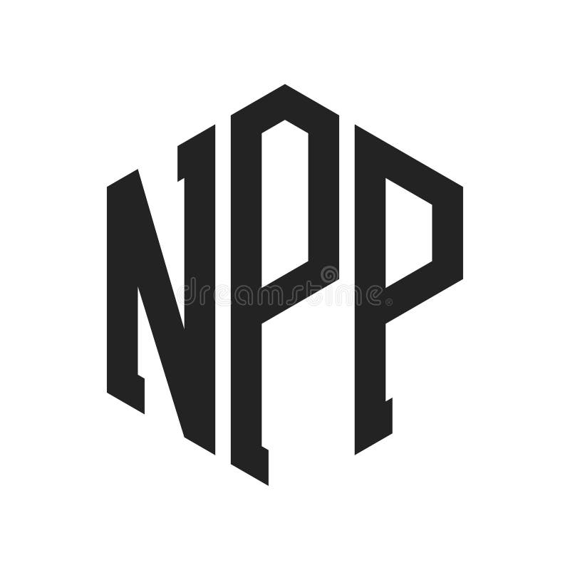 NPP Logo Design. Initial Letter NPP Monogram Logo Using Hexagon Shape ...