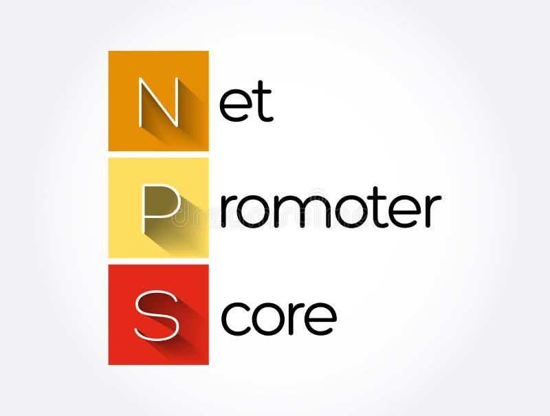 NPS - Net Promoter Score Acronym, Business Concept on Blackboard Stock ...