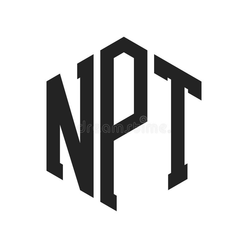 NPT Logo Design. Initial Letter NPT Monogram Logo Using Hexagon Shape ...
