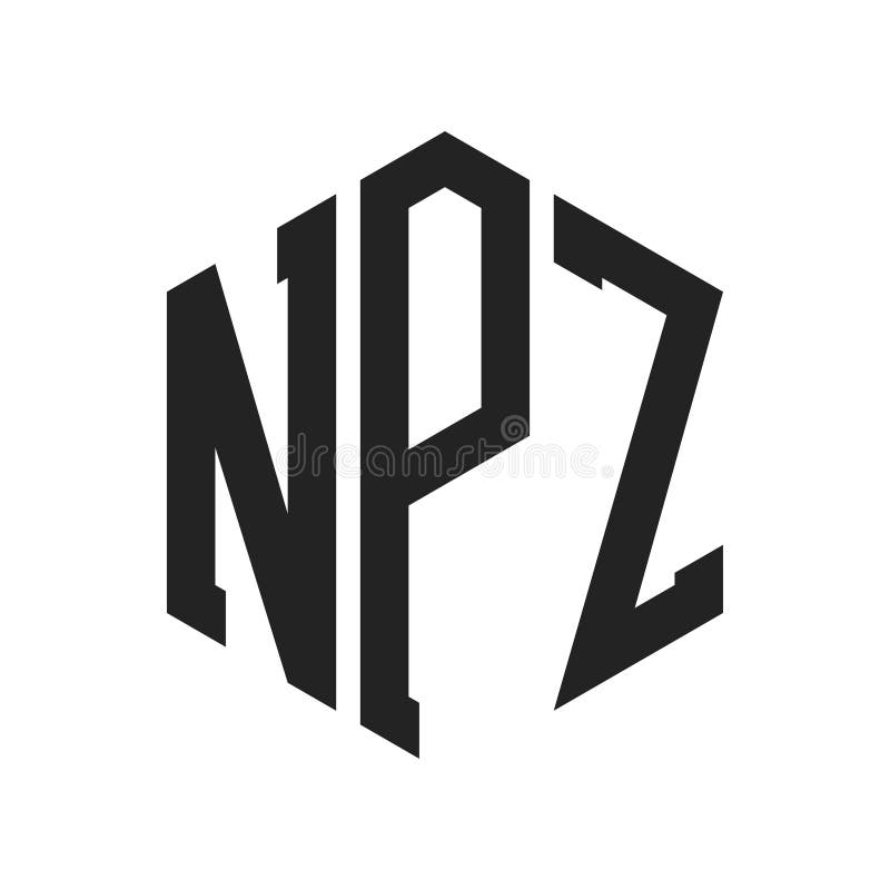 NPZ Logo Design. Initial Letter NPZ Monogram Logo Using Hexagon Shape ...