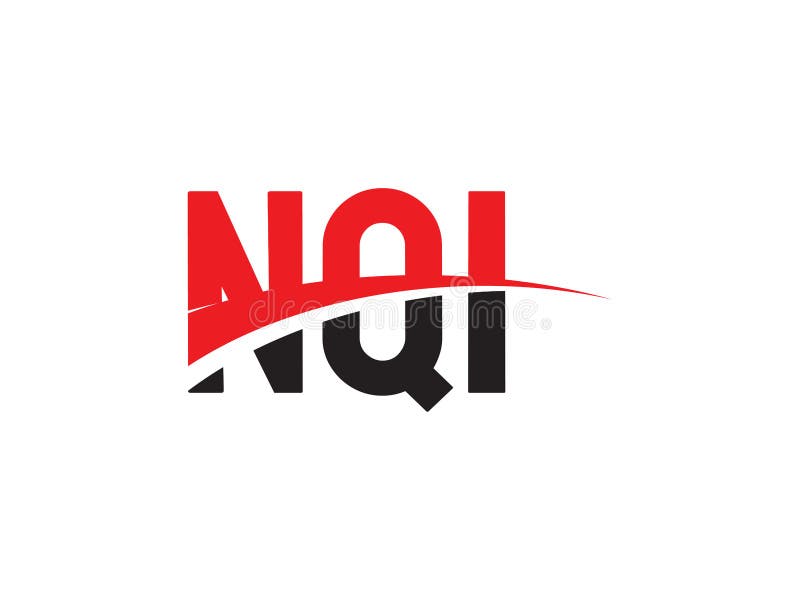 NQI Letter Initial Logo Design Vector Illustration Stock Vector ...