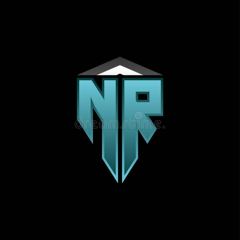 NR Logo Shield Blue Light Style Design Stock Vector - Illustration of ... NR Logo Shield Blue Light Style Design Stock Vector - Illustration of ...