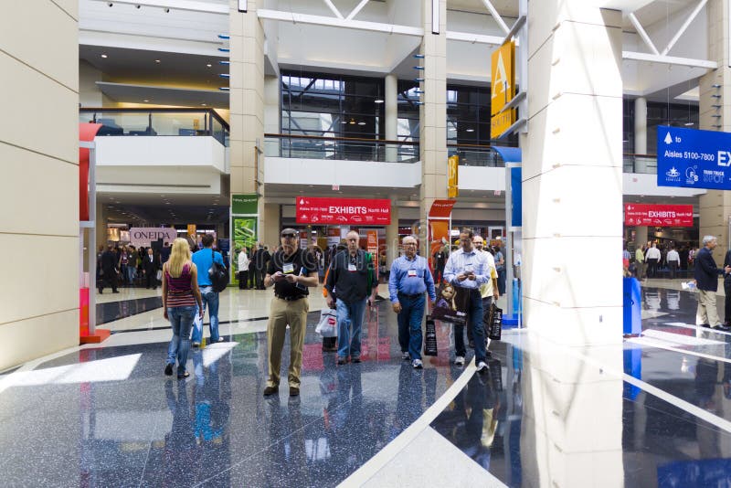 NRA Show editorial photo. Image of crowd, mccormick, nutrition - 21853721