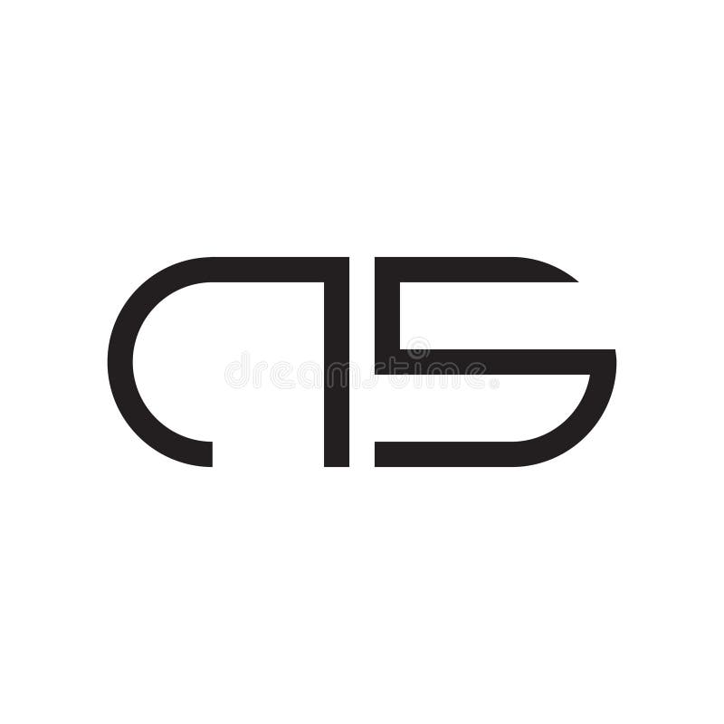 Ns Initial Letter Vector Logo Icon Stock Vector - Illustration of ...