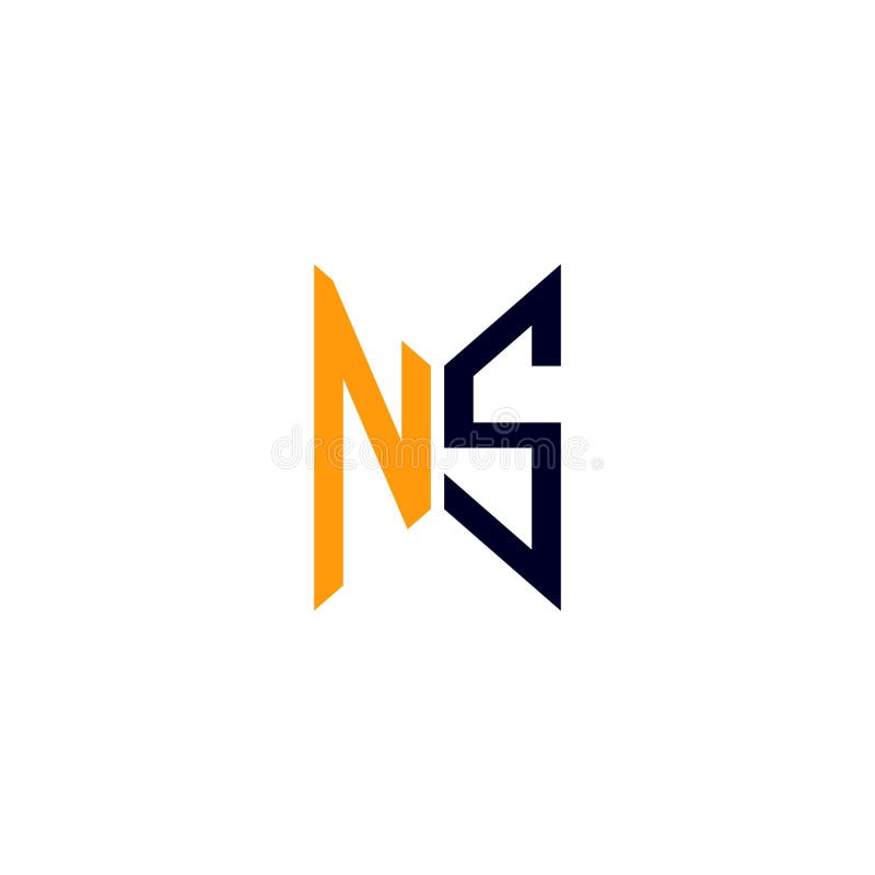 Ns Letter Logo Stock Illustrations – 1,374 Ns Letter Logo Stock ...