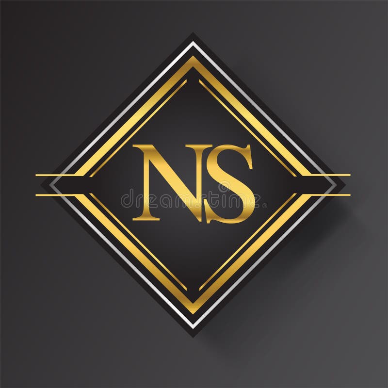 Ns Letter Logo Stock Illustrations – 1,545 Ns Letter Logo Stock ...