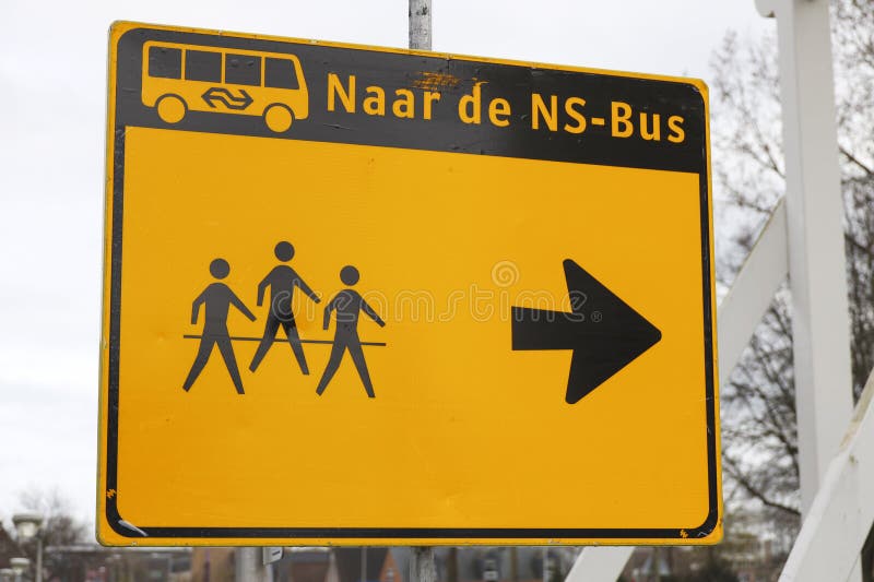 NS Signs To Redirect Passengers To Bus Boarding Point instead of Train ...