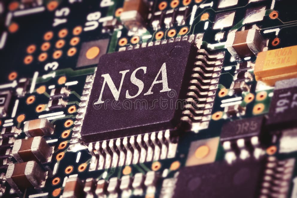 NSA computer chip stock image. Image of network, computer - 51486367
