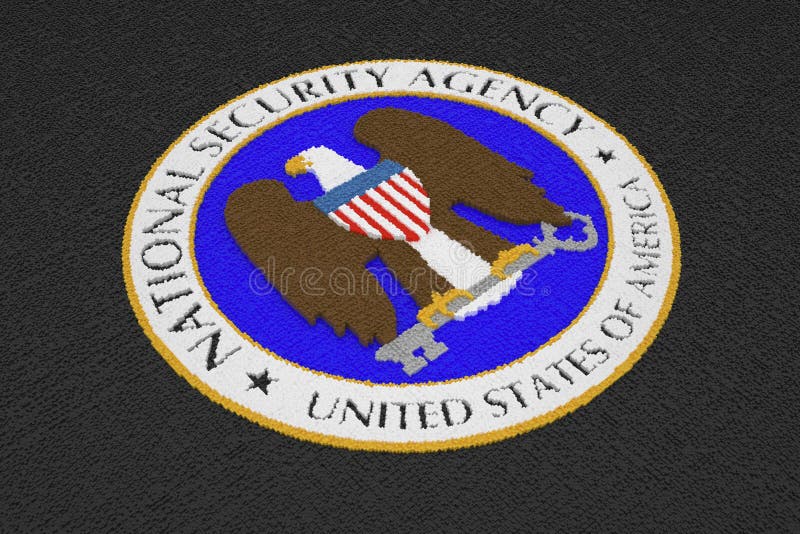 NSA logo stock illustration. Illustration of estate, symbol - 51755196