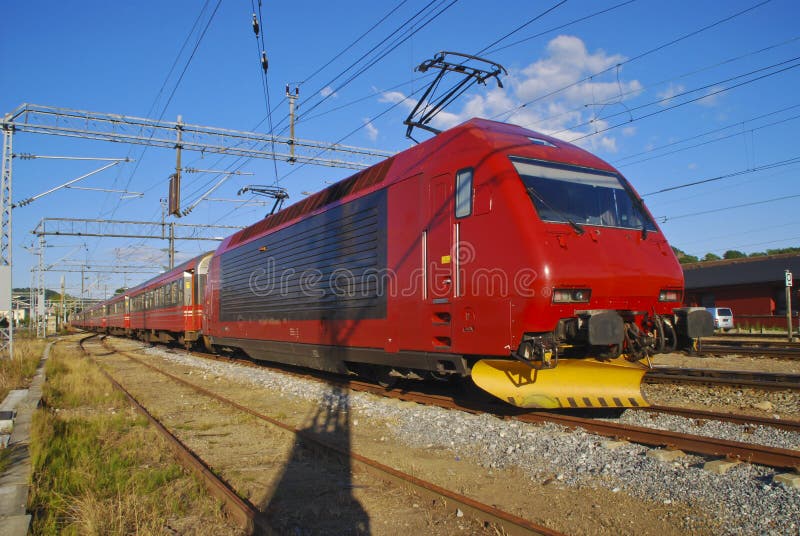 Nsb el 18 stock image. Image of journey, outdoors, energy - 26306249