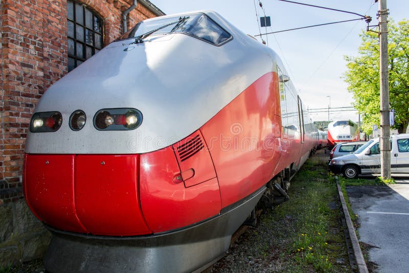 NSB type 73, locomotive stock image. Image of longdistance - 24842005