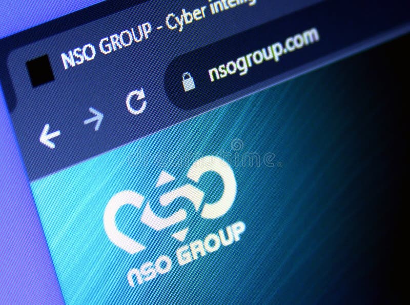 NSO Group Technologies Website Editorial Stock Image - Image of logo ...