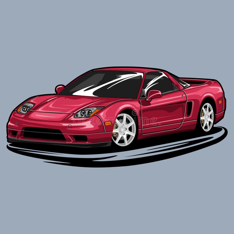 Nsx Car Stock Illustrations – 25 Nsx Car Stock Illustrations, Vectors ...