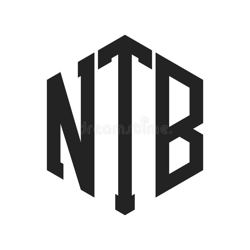 NTB Logo Design. Initial Letter NTB Monogram Logo Using Hexagon Shape ...