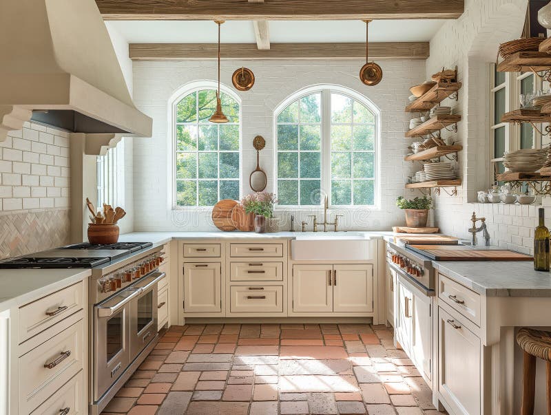 Nterior Kitchen Design: Showcase a Bright and Inviting Kitchen Space AI ...