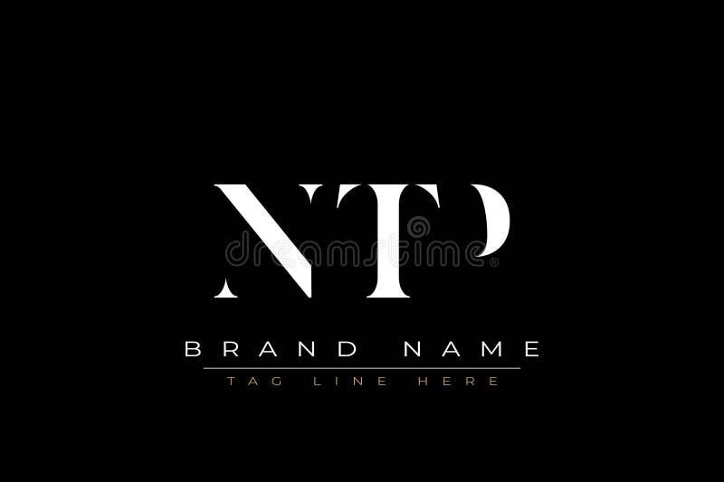 NTP Abstract Letter Logo Design Stock Vector - Illustration of vector ...