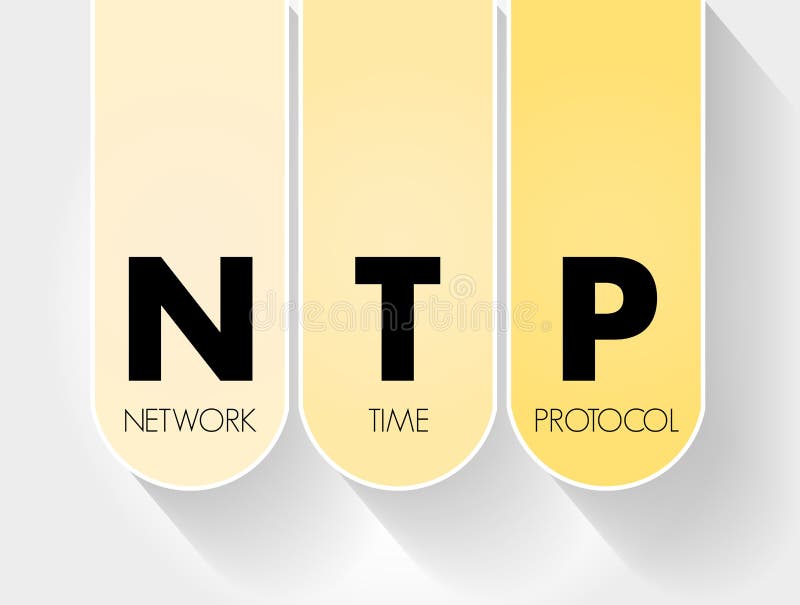 NTP - Network Time Protocol Acronym, Technology Concept Stock ...