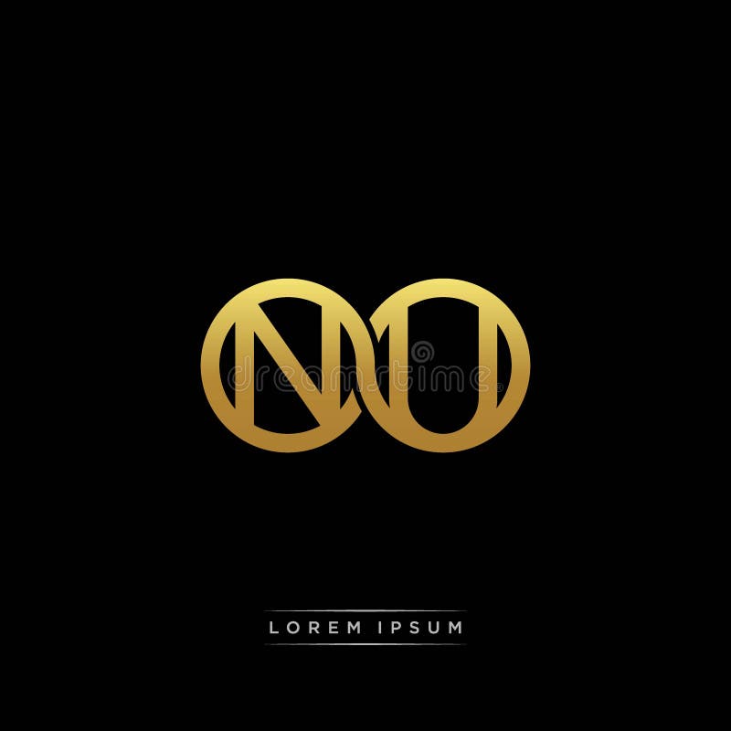 NU Initial Letter Linked Circle Capital Monogram Logo Modern Template ...