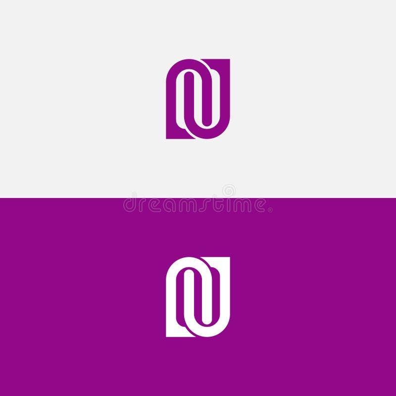 NU Letter Logo Creative Design. NU Monogram Logo Unique Concept Vector ...